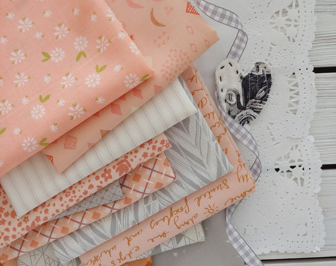 Beachy Fade Halloween Fat Quarter Bundle Custom Bundle Handcut - Etsy