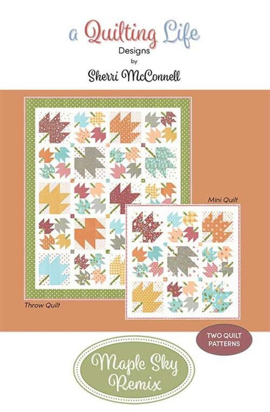 Maple Sky Remix Quilt Pattern by A Quilting Life for Moda Fabrics - Etsy