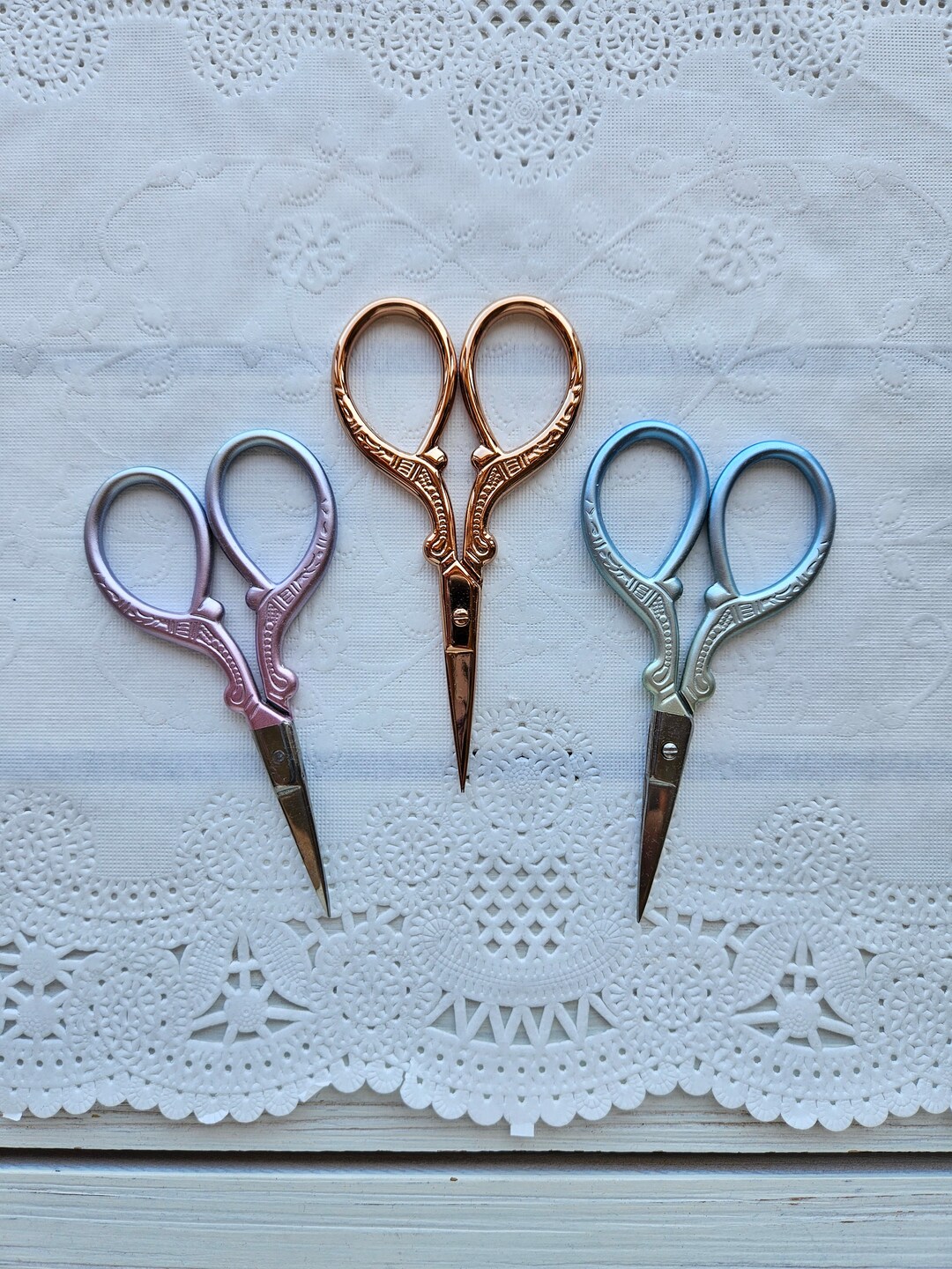 Mermaid Vintage Embroidery Scissor - Etsy