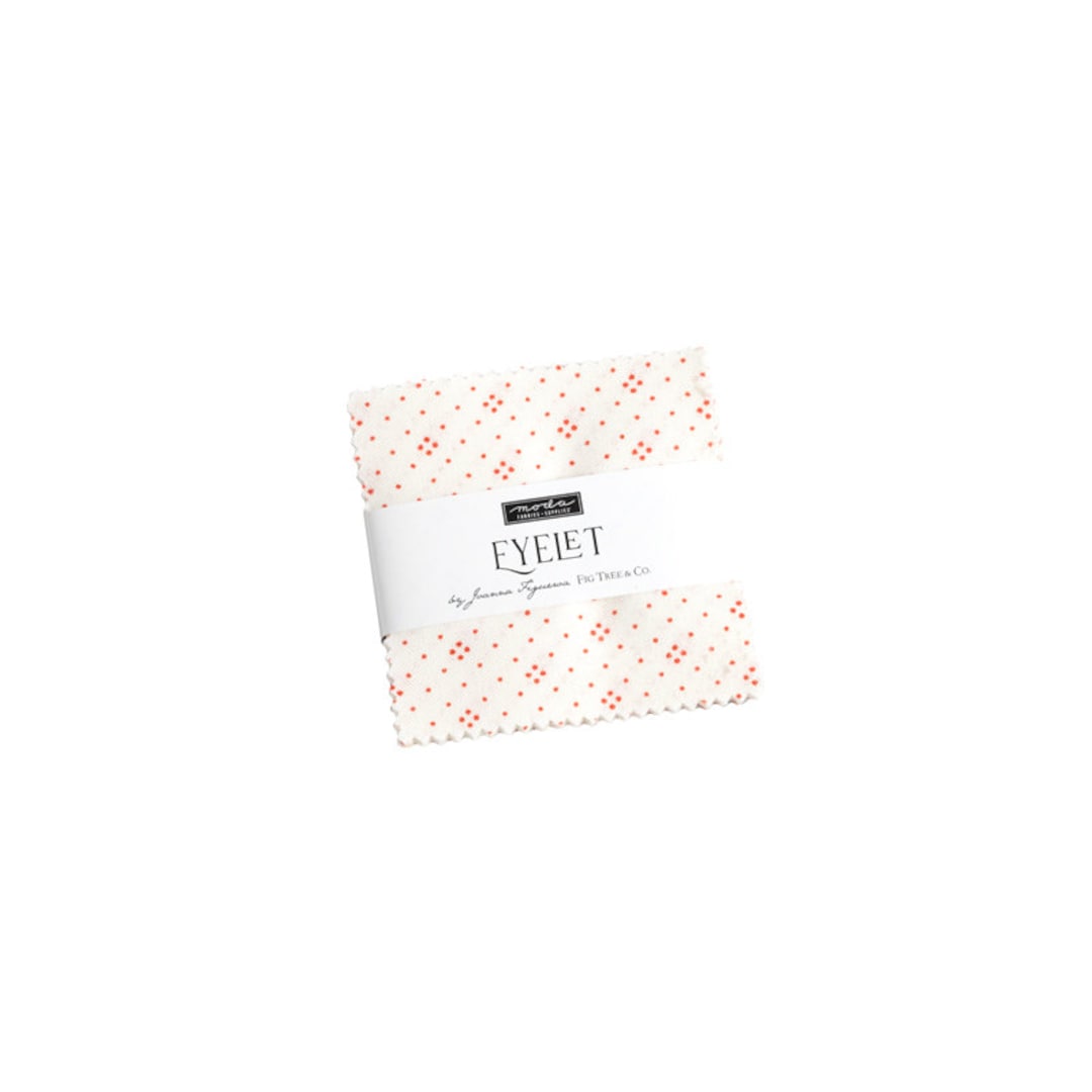 Eyelet Mini Charm Pack by Fig Tree & Co for Moda Fabrics - Etsy