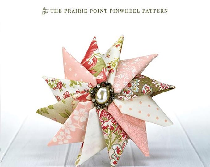 Prairie Point Pinwheel - No Sew Ornaments Pattern Book by Ornament Girl ...