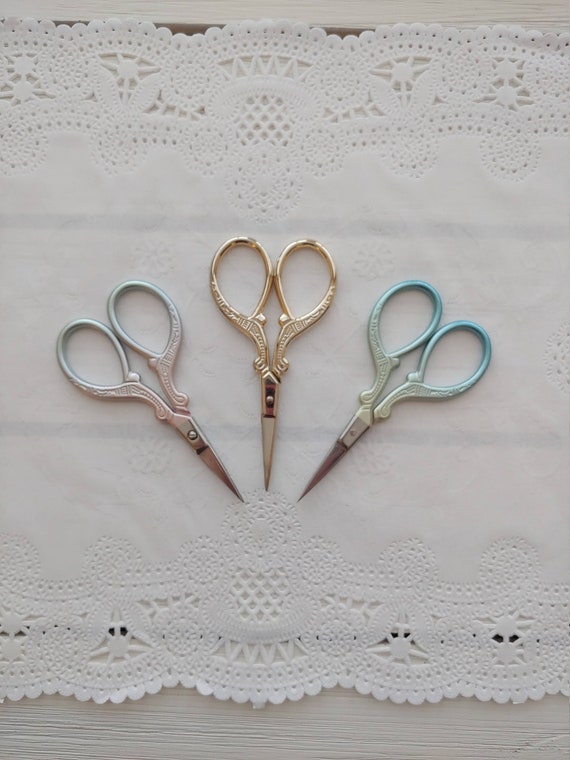 Mermaid Vintage Embroidery Scissor - Etsy