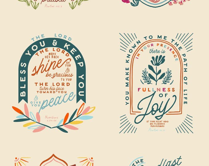 Hymns & Prayers From Things Above Collection by Fancy That Design House ...