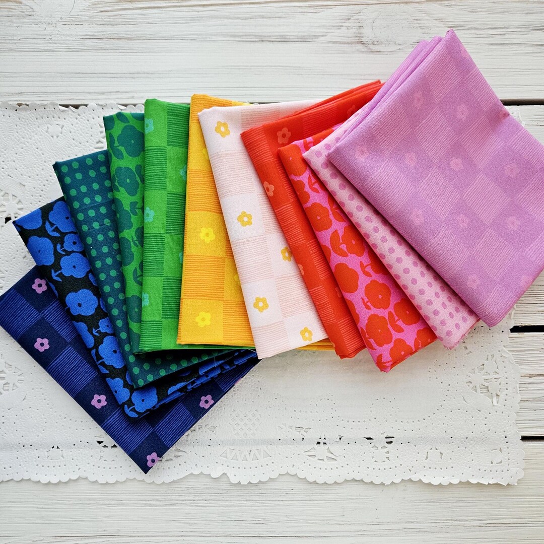HR Ruby & Bee Blenders Rainbow Selects Fat Quarter Bundle - Custom ...