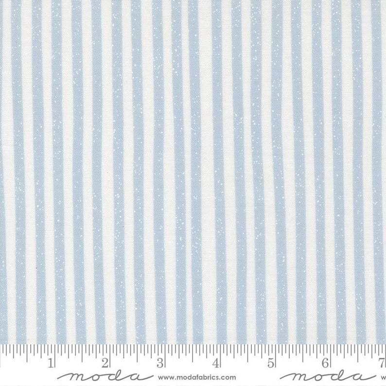 Wavy Stripes Powder Blue From Blossoms & Blooms Collection by Elena Amo ...