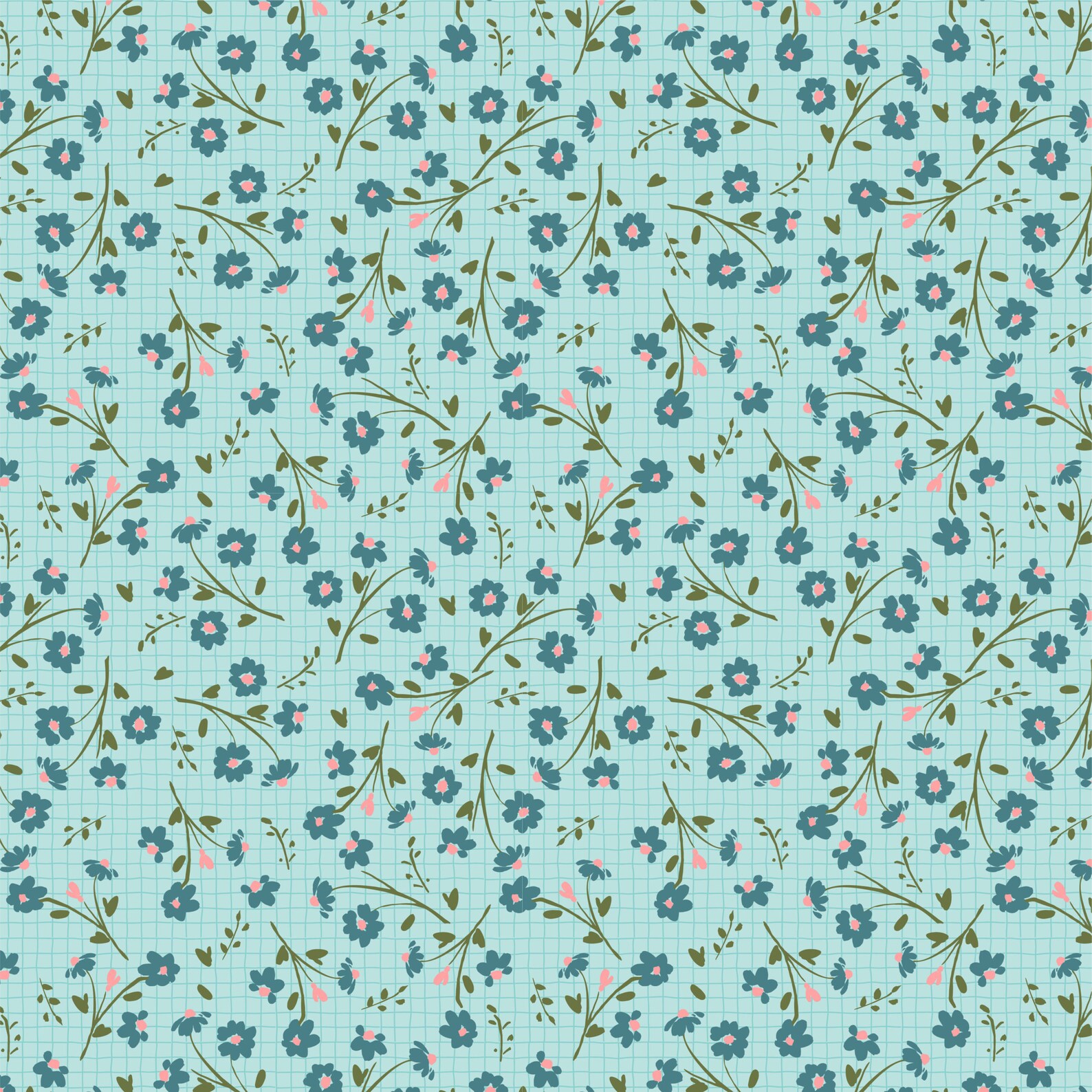 Dottie Teal From Treasured Threads Collection by Gigi's - Etsy