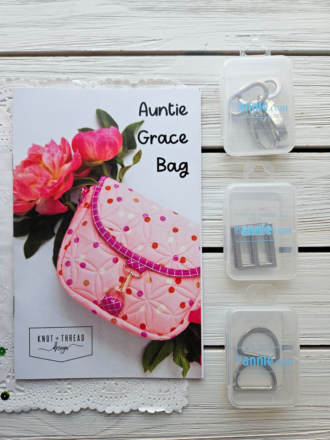 Auntie Grace Bag Paper Pattern by Knot & Thread - Etsy