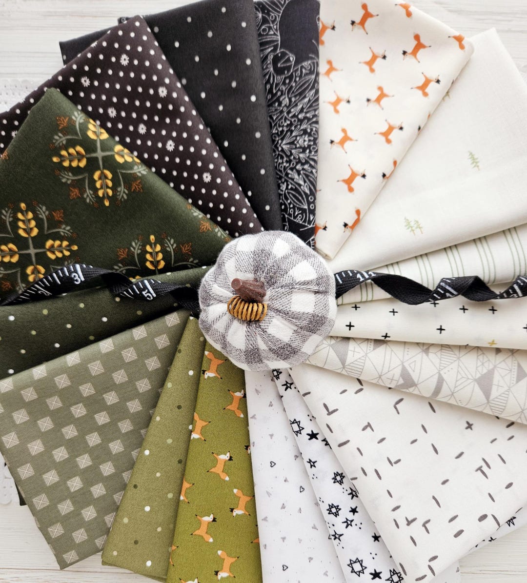 Woodland Fox Hunt Fat Quarter Bundle - Custom Bundle - Handcut - Etsy