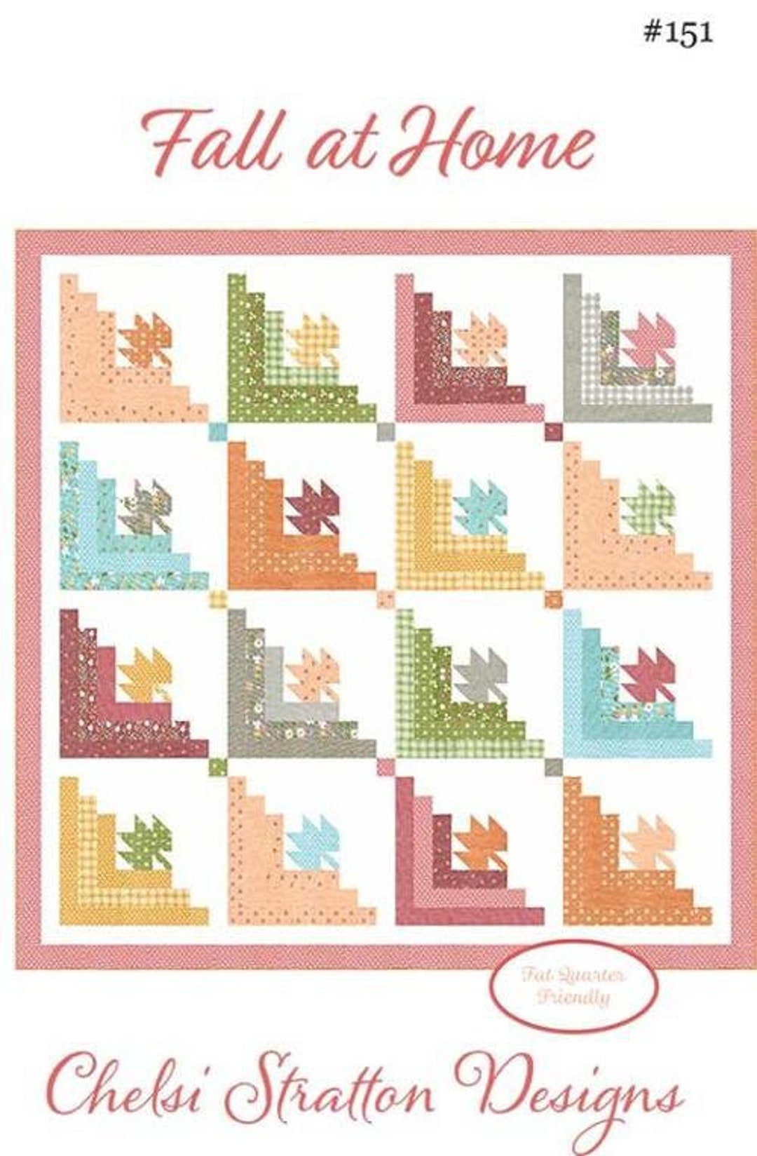 Fall at Home Quilt Pattern by Chelsi Stratton for Moda Fabrics - Etsy