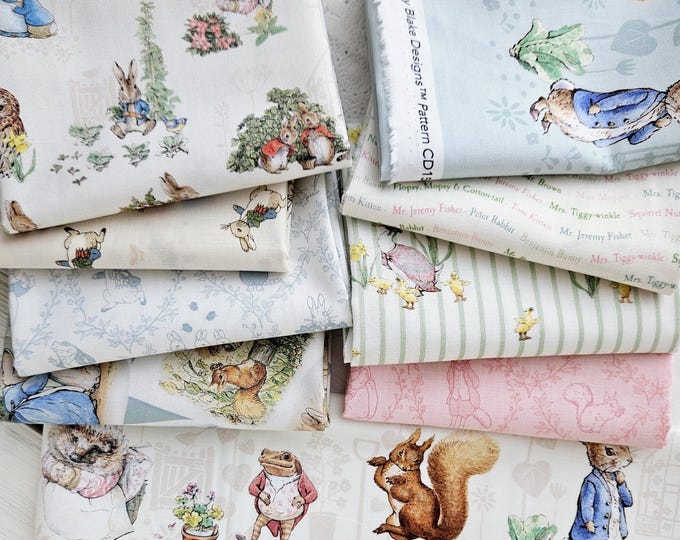 Peter Rabbit & Friends Selects Fat Quarter Bundle - Custom Bundle ...