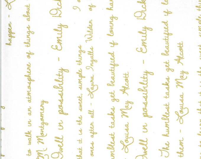 Ivory Quotes Metallic From Dwell Possibility Collection by Gingiber for ...
