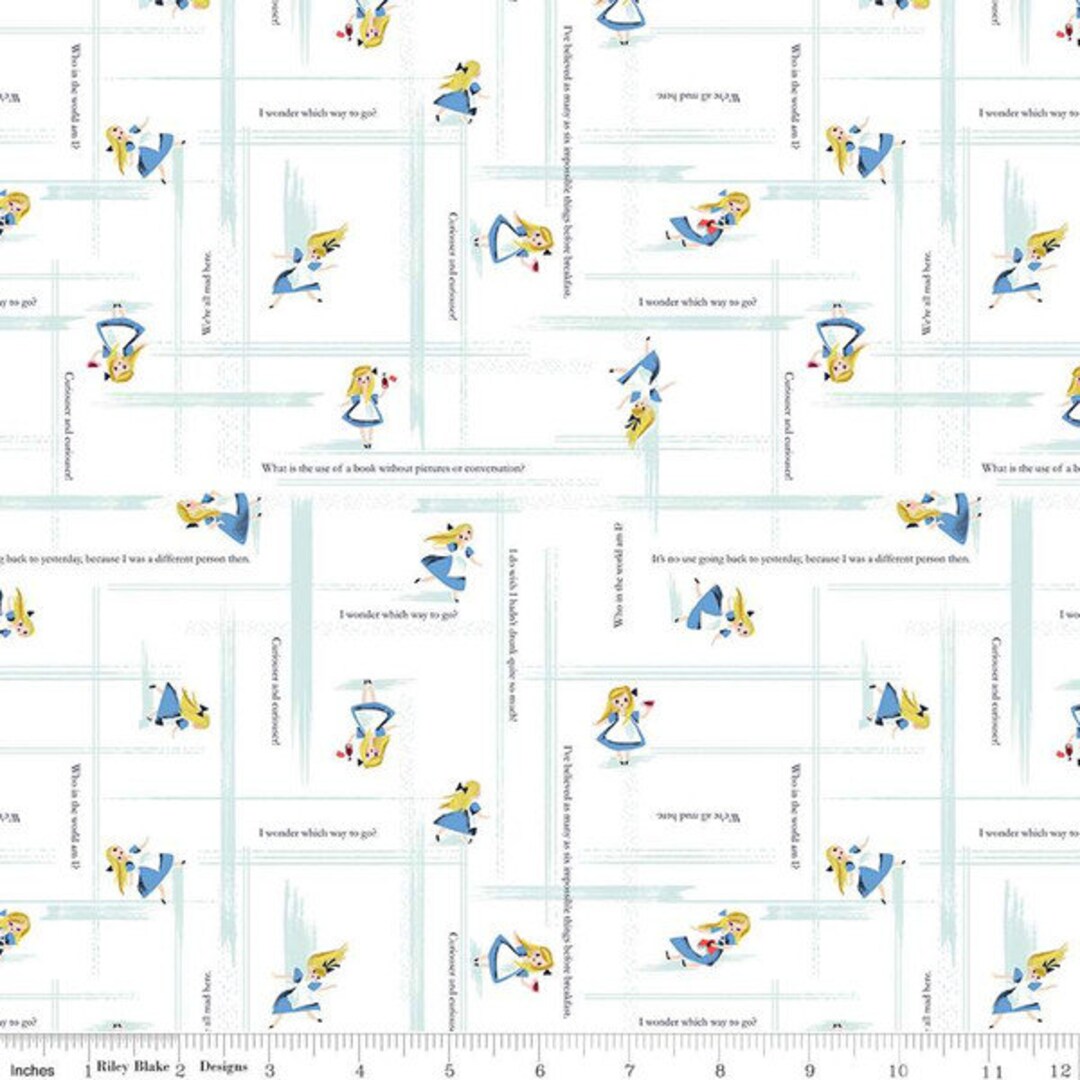 Wandering Alice White From Down the Rabbit Hole Collection by Jill ...