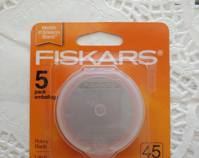 Fiskar Stainless Steel Replacement Rotary Blade Set of 5 - Etsy