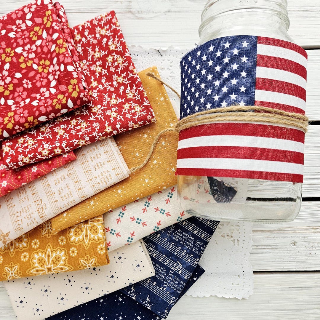 Americana Selects Fat Quarter Bundle - Custom Bundle - Handcut - Etsy