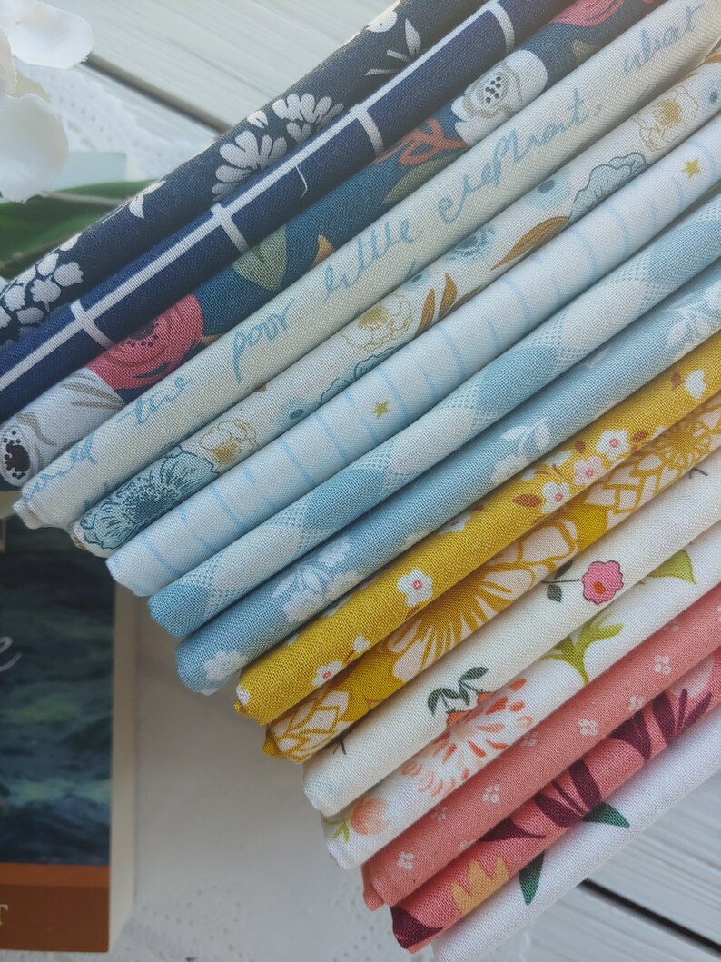 Miss Caroline Gray Fat Quarter Bundle Custom Bundle - Etsy