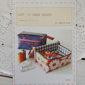 Just in Case Pouch Paper Pattern by Aneela Hoey - Etsy