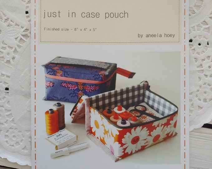 Just in Case Pouch Paper Pattern by Aneela Hoey - Etsy