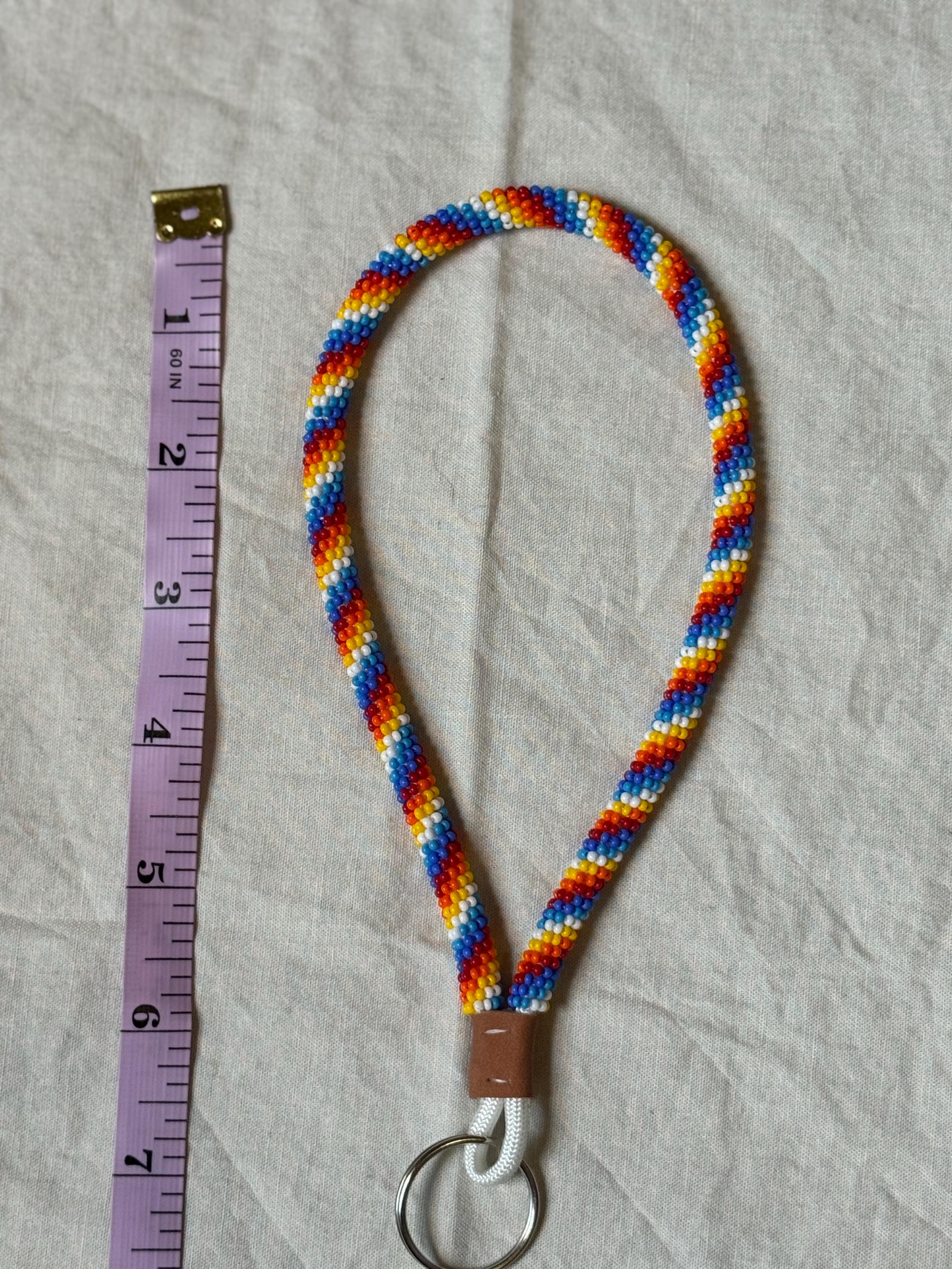 Rainbow Beaded Wristlets | Indigenous Made - Etsy