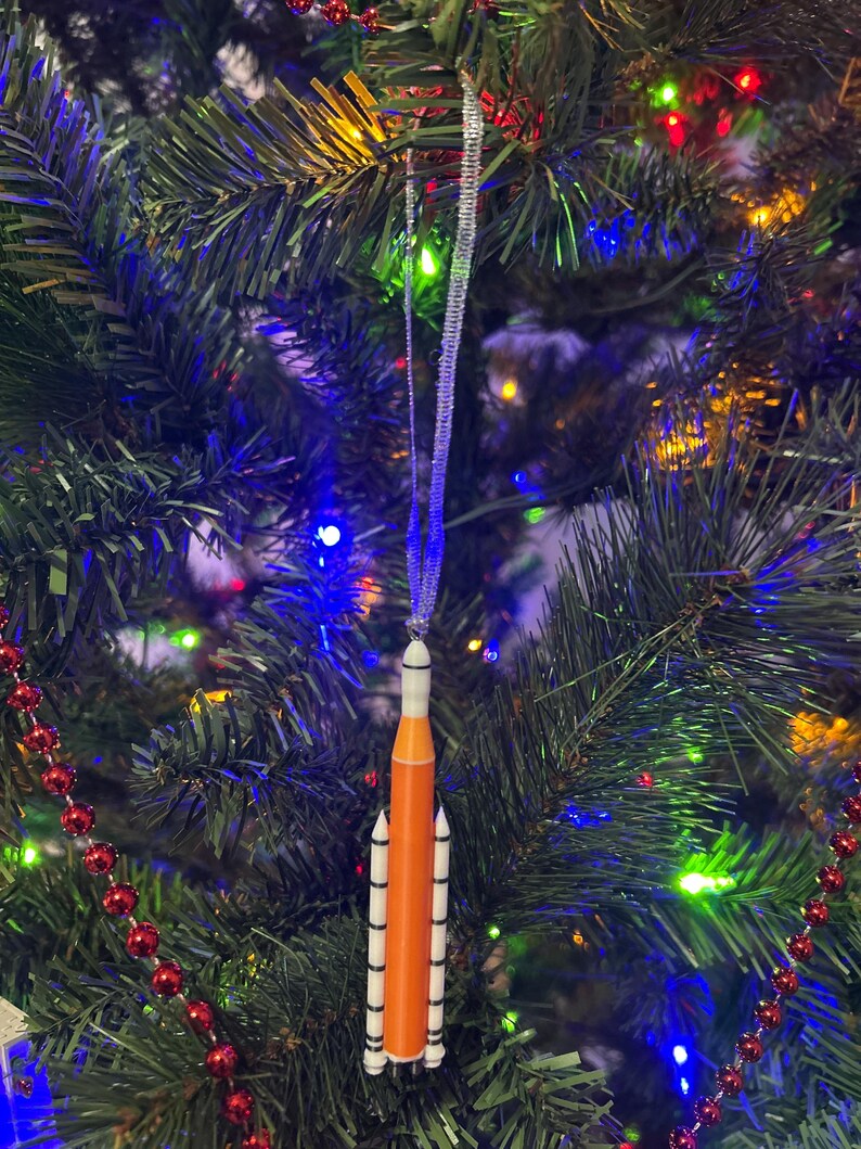 Nasa's Space Launch System (SLS) 3D Printed Christmas Ornament - Etsy