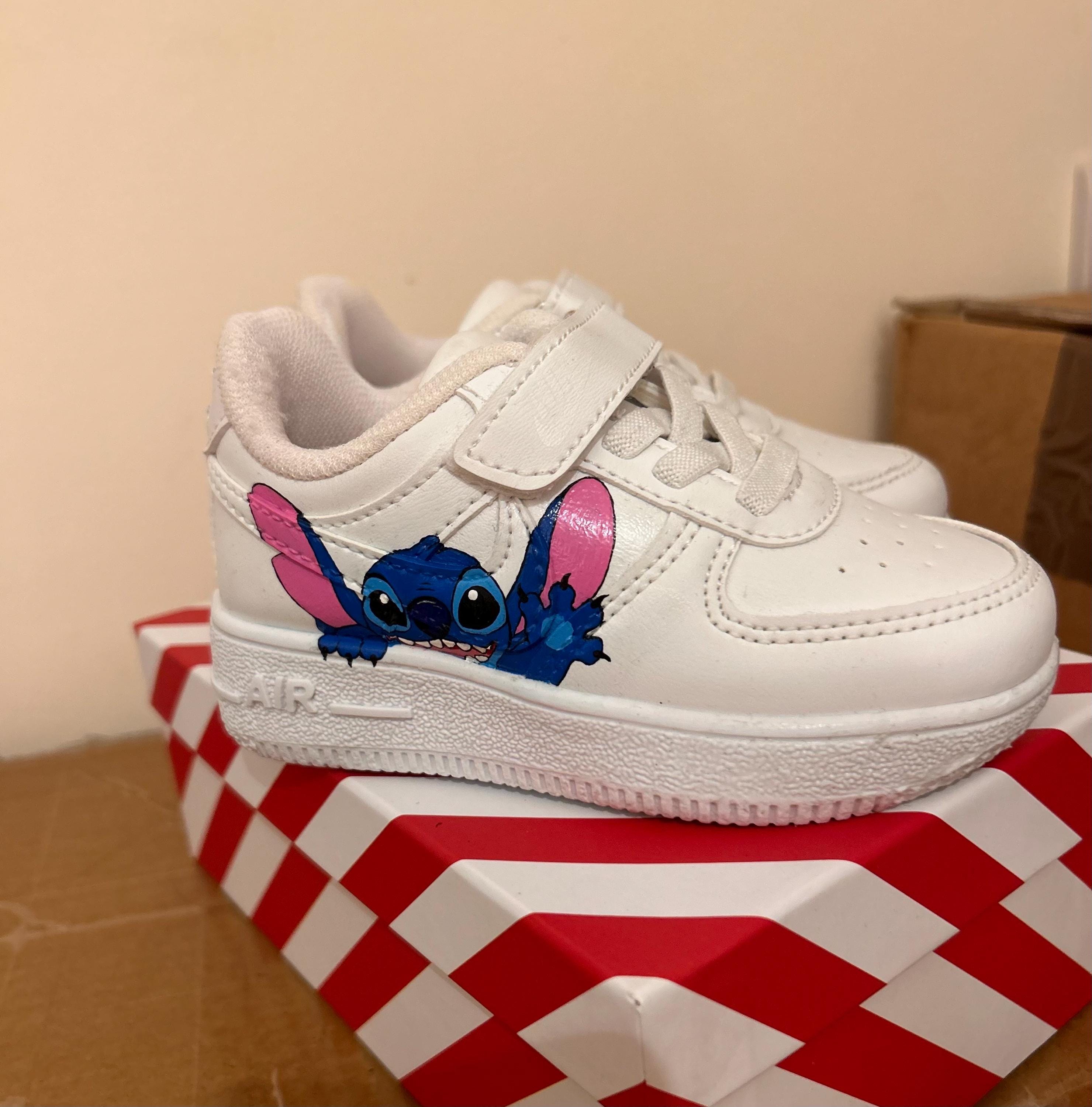 Handpainted LILO & Stitch Trainers - Toddler Trainers - Size 7 Kids - Etsy