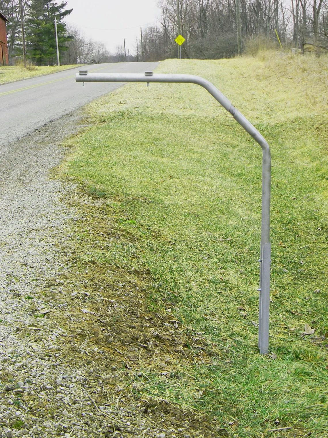 Snowplow and Vandal Resistant 48" Long Arm Swing Away and Return to ...