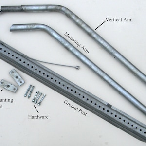 Snowplow and Vandal Resistant 48" Long Arm Swing Away and Return to ...