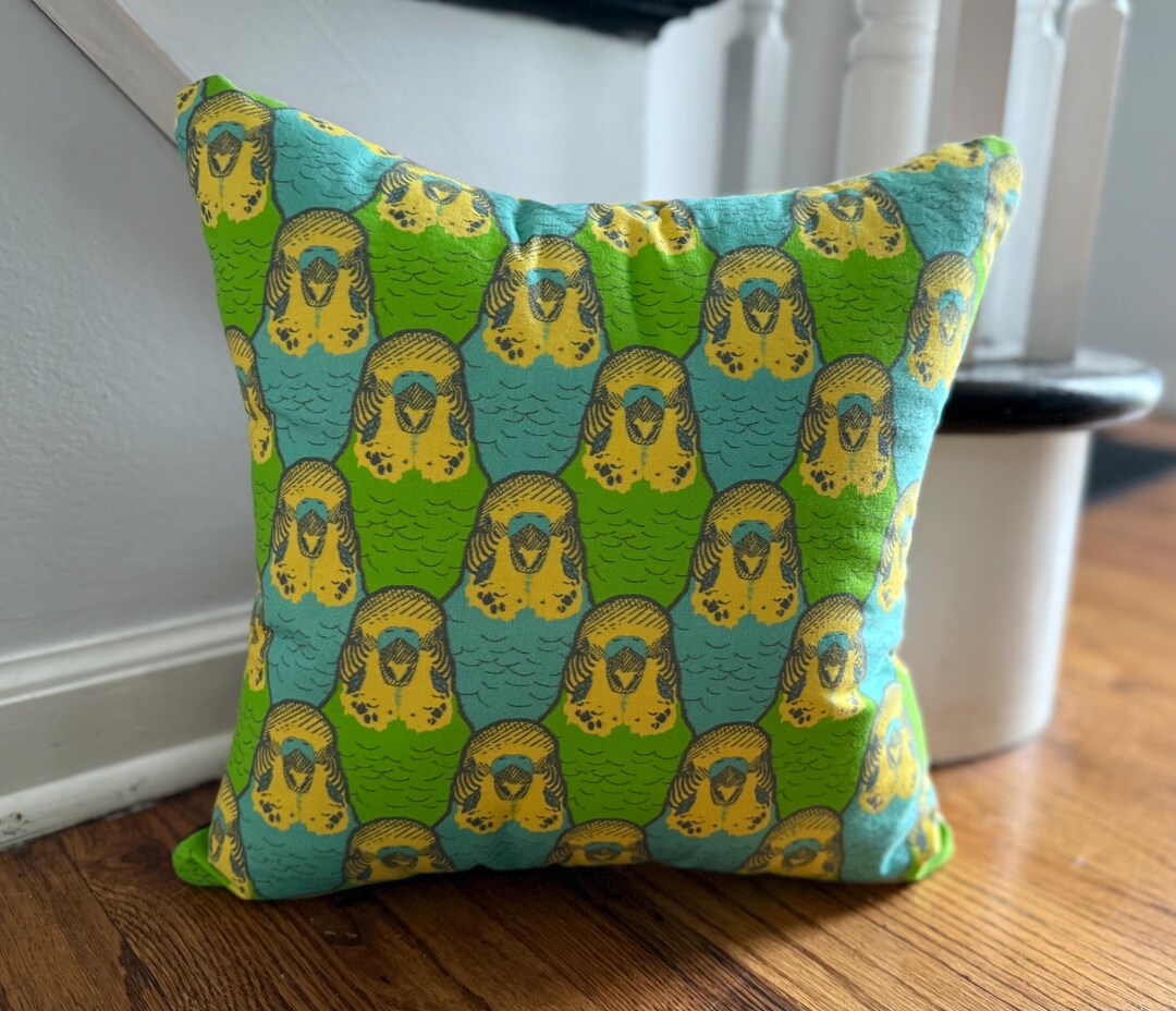 Feathers and Felines Flip Pillow! - Etsy