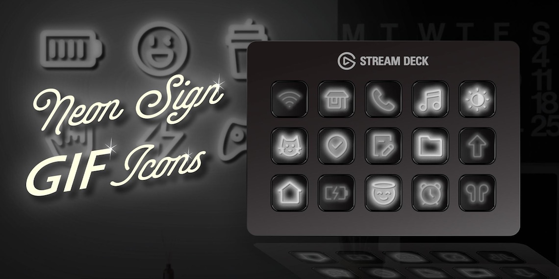 Stream Deck Animated Icons | Neon Sign GIF | Stream Deck Icons ...