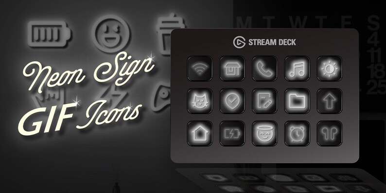 Stream Deck Animated Icons | Neon Sign GIF | Stream Deck Icons ...