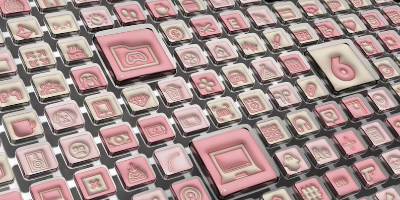 Stream Deck Icons | Mochi - Pink | Streaming Assets | Elgato | Twitch ...