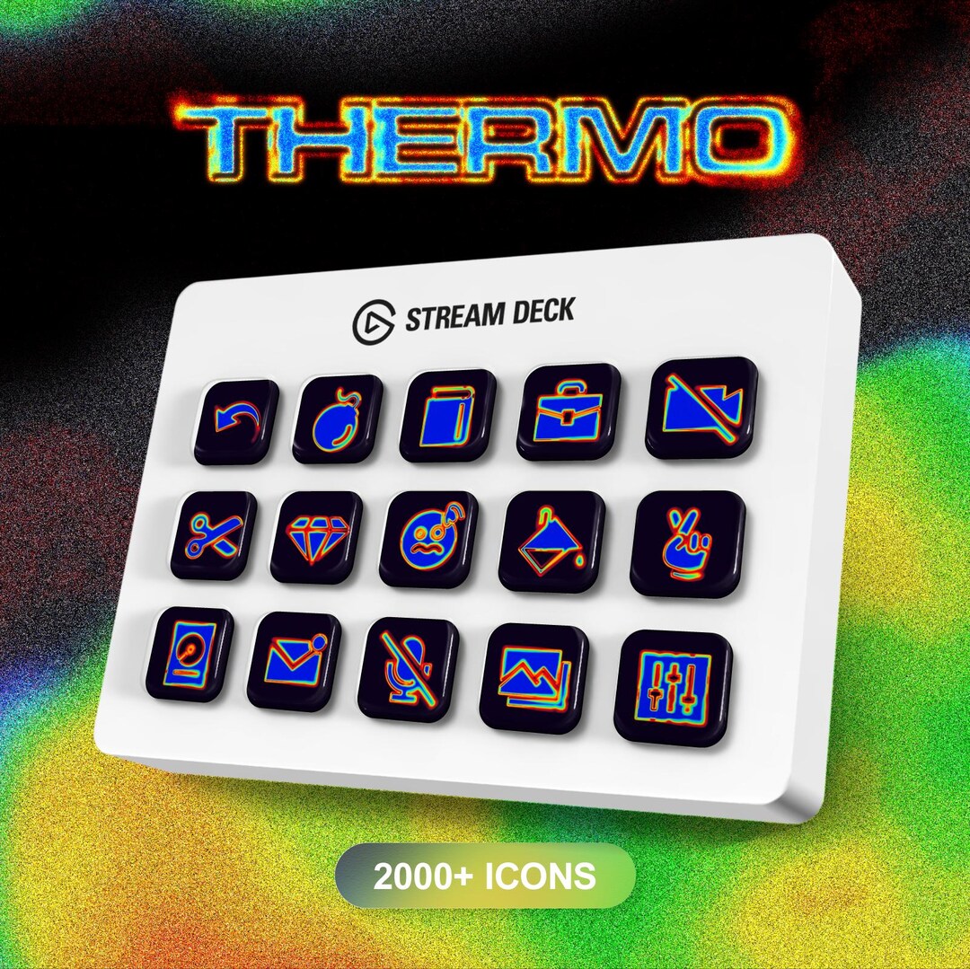 Stream Deck Icons | Thermo | Stream Deck Icons | Streaming Assets ...