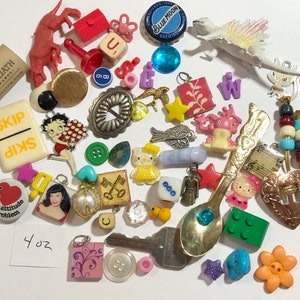 Vintage and Odd Trinkets, Crow Confetti, Mystery Scoop, Trinket Scoops ...