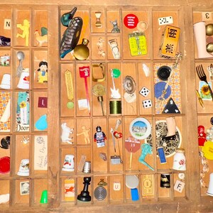 Vintage and Odd Trinkets, Crow Confetti, Mystery Scoop, Trinket Scoops ...