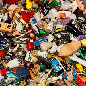 Vintage and Odd Trinkets, Crow Confetti, Mystery Scoop, Trinket Scoops ...