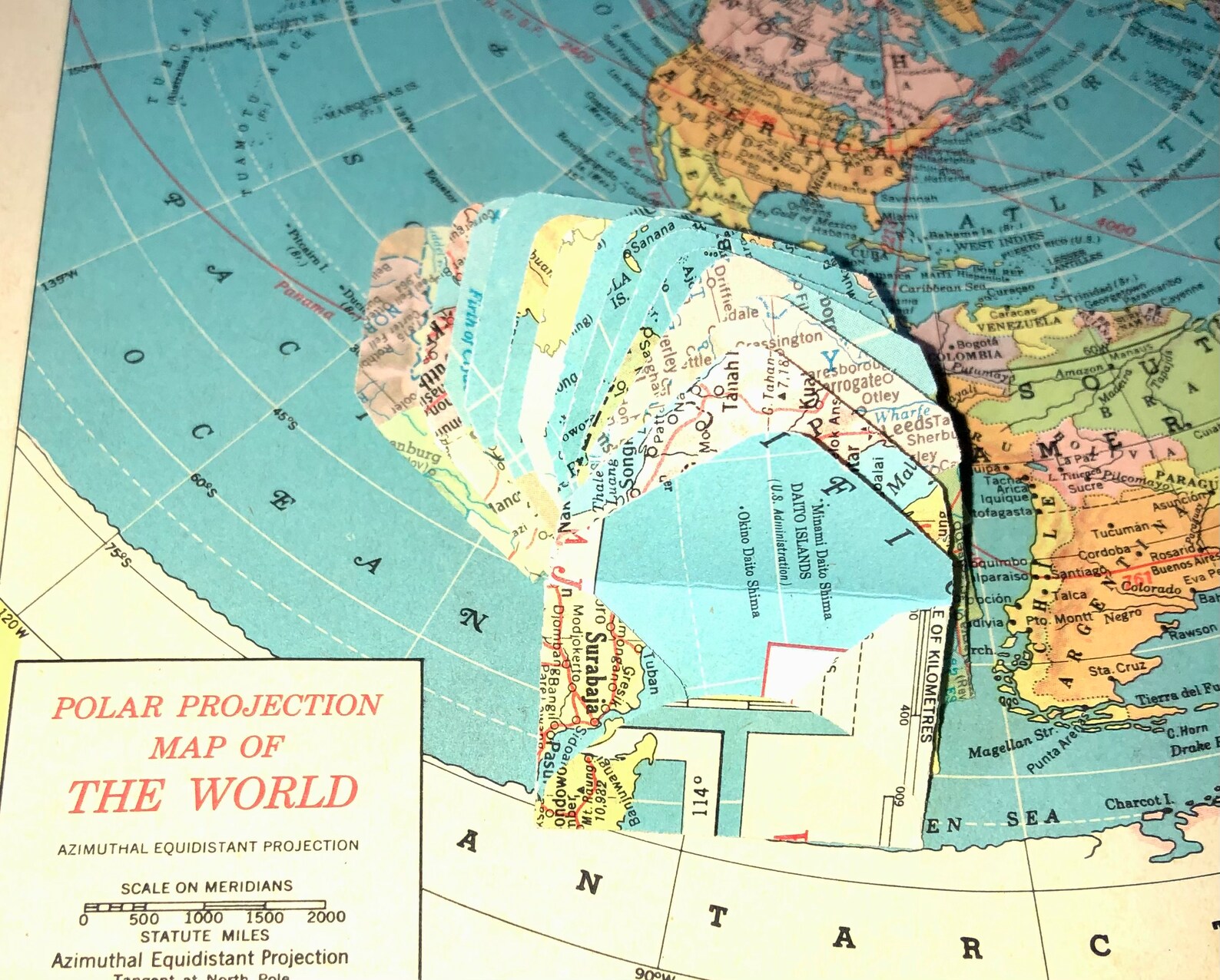 Mini Tiny 25 Miniature Envelopes Made From Recycled Vintage Map or ...