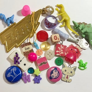 Vintage and Odd Trinkets, Crow Confetti, Mystery Scoop, Trinket Scoops ...