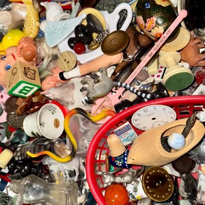 Vintage and Odd Trinkets, Crow Confetti, Mystery Scoop, Trinket Scoops ...