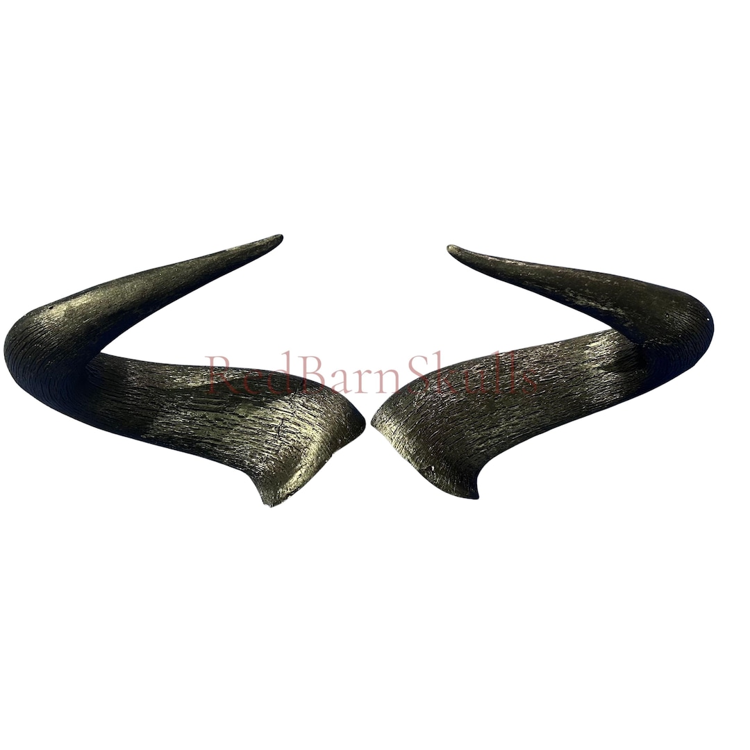 Blue Wildebeest Horns 2 Antelope Horns - Real Horn Antler Arts and ...
