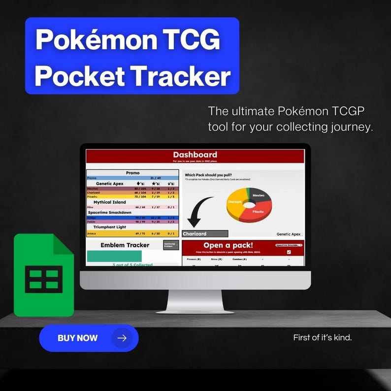Pokémon TCG Pocket Tracker | PTCGP Collection Log | Binder Checklist ...