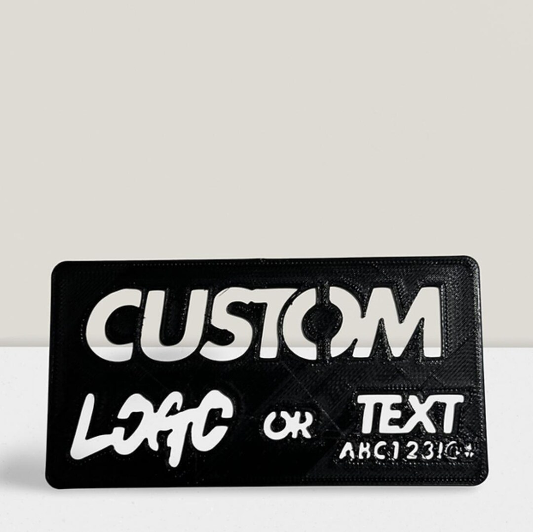 MAKE YOUR OWN - Use Your Own Logo or Text - Stencil Premium Custom Car ...
