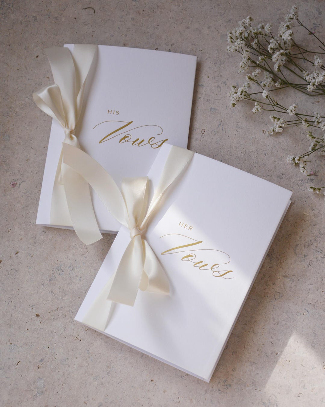 Personalized Wedding Vow Books, Wedding Love Letters, His Vows, Her ...