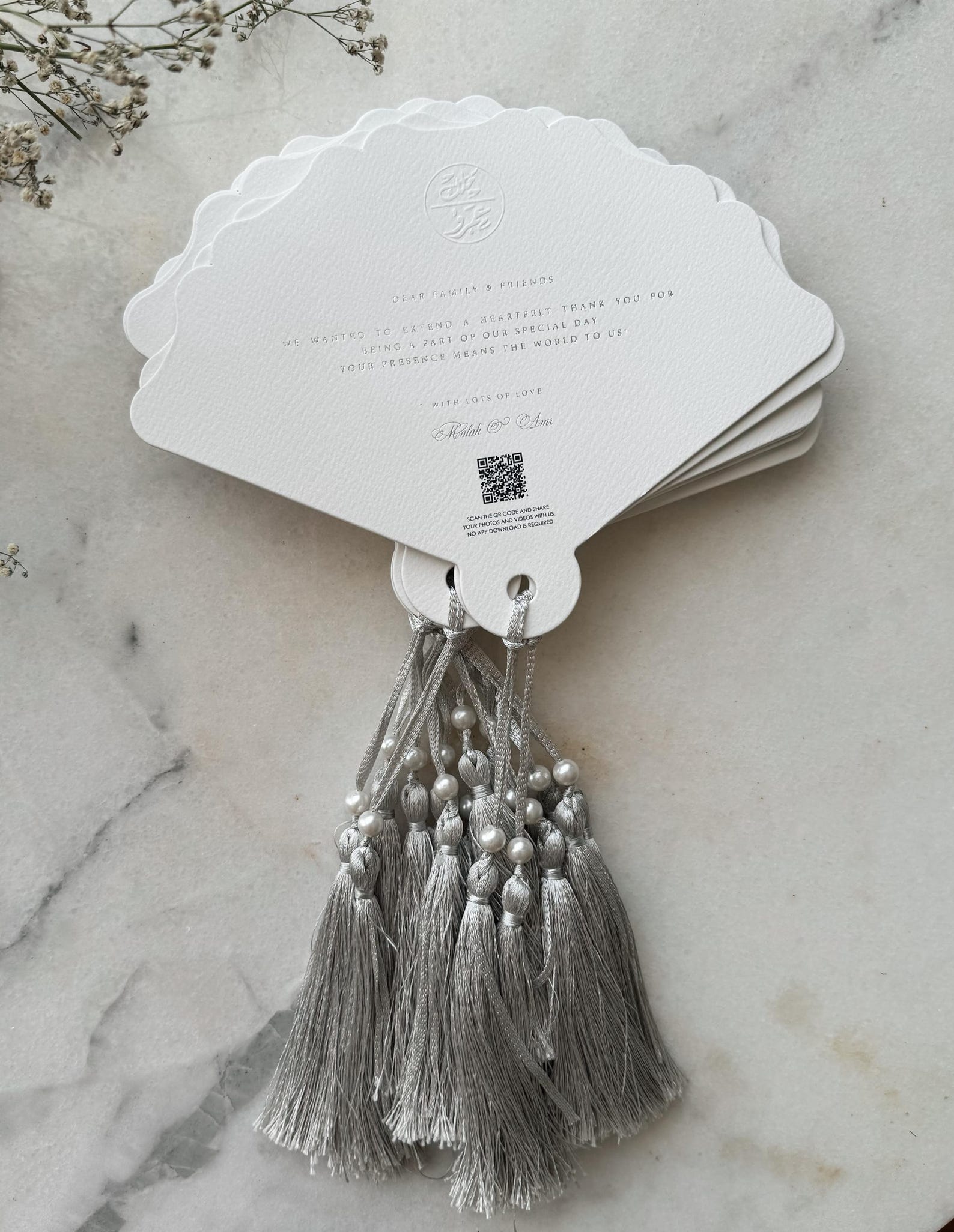 Customized Wedding Paper Fans, Printed Wedding Fans, Fans With Tassels ...