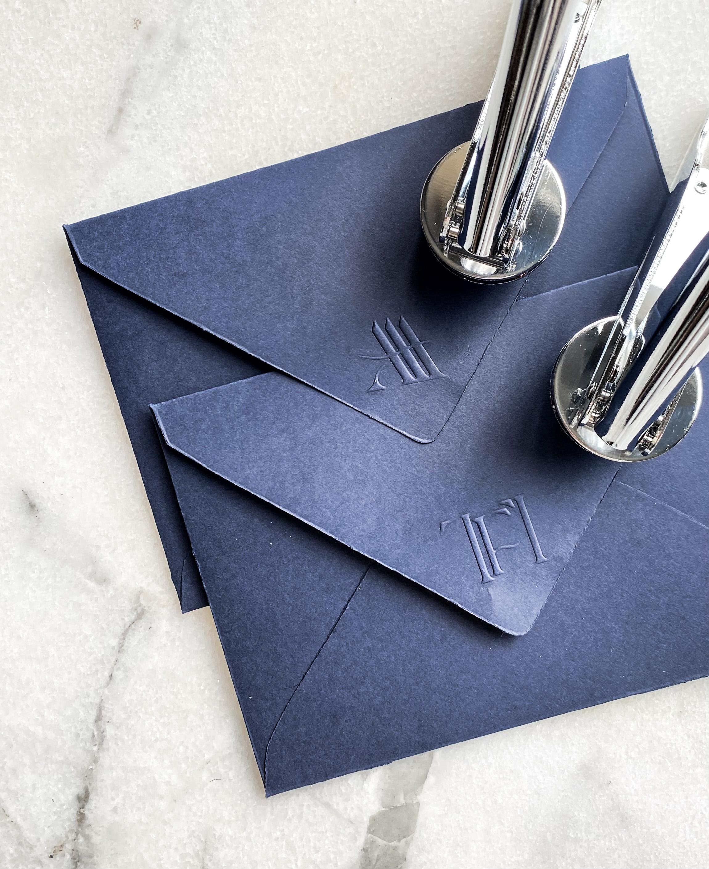 Custom Paper Embosser / Initials Embosser / Wedding Embosser / Monogram ...