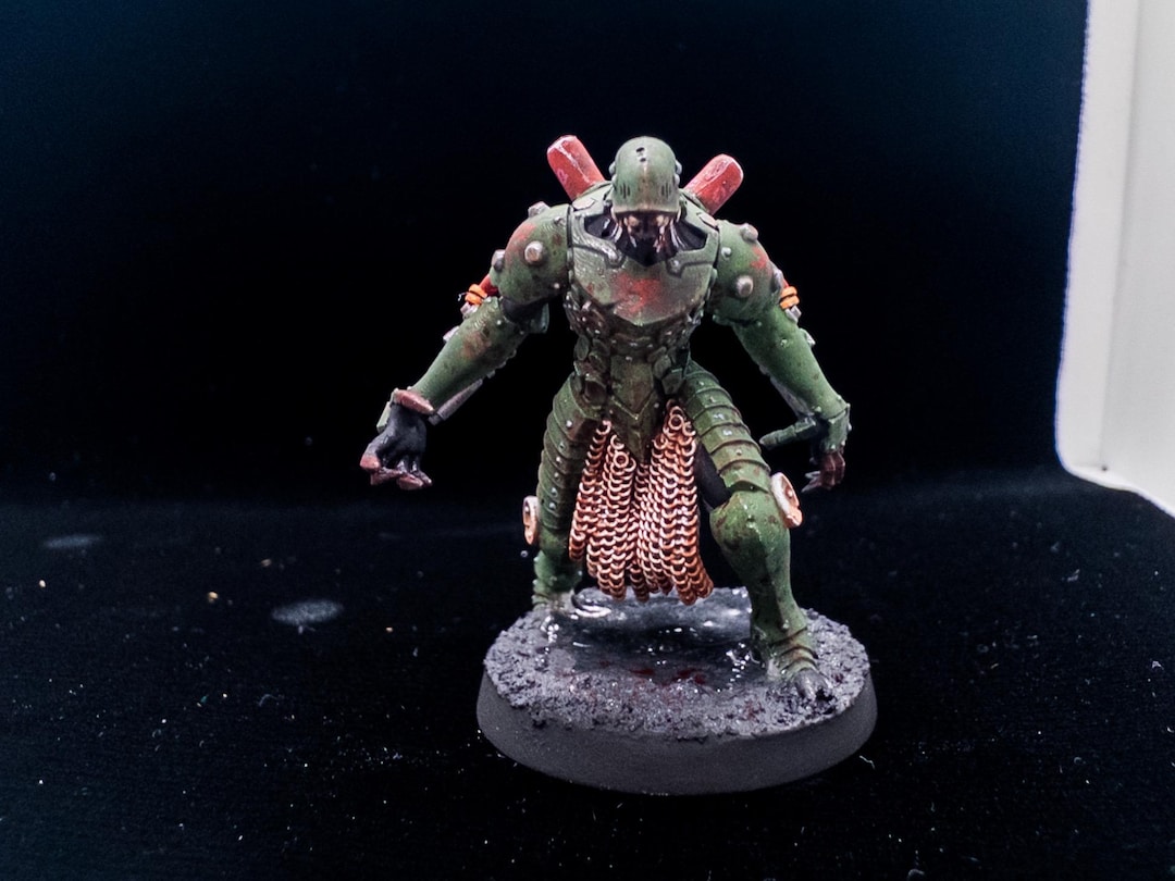 Trench Crusade - Death Commando - Painted Miniature - Etsy