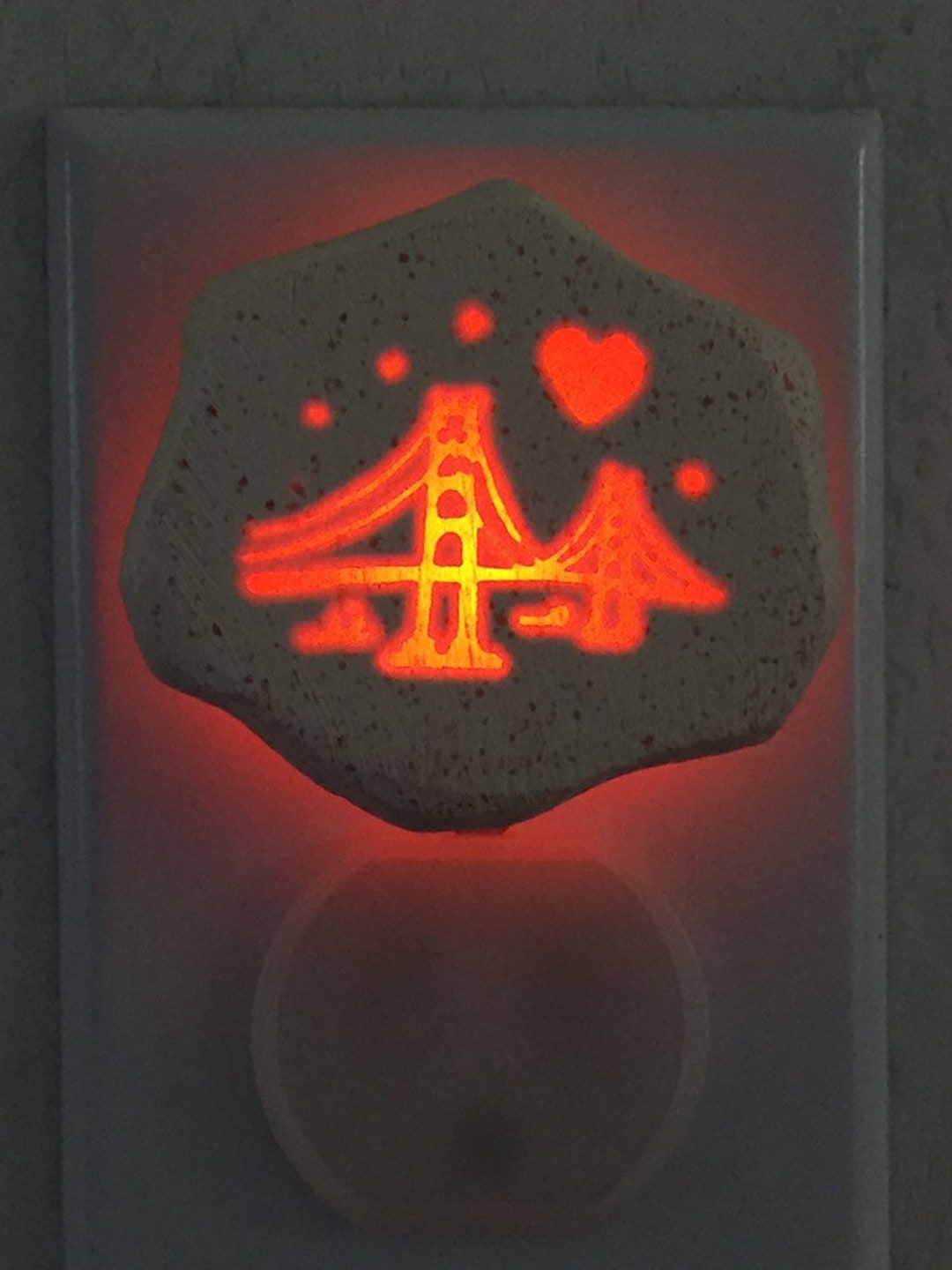 Golden Gate Bridge Small 1/3 Watt Neon-light Night Light - Etsy