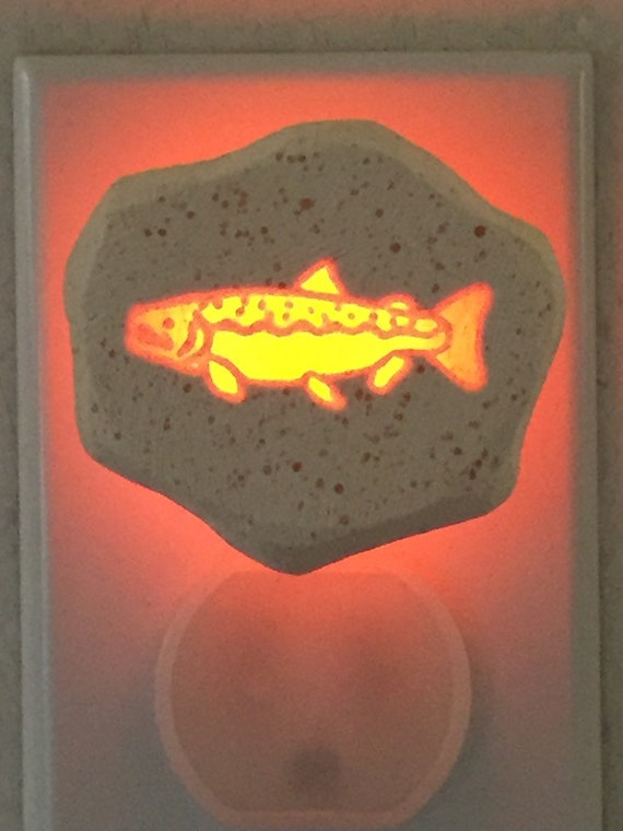 Salmon Small 1/3 Watt Neon-light Night Light - Etsy