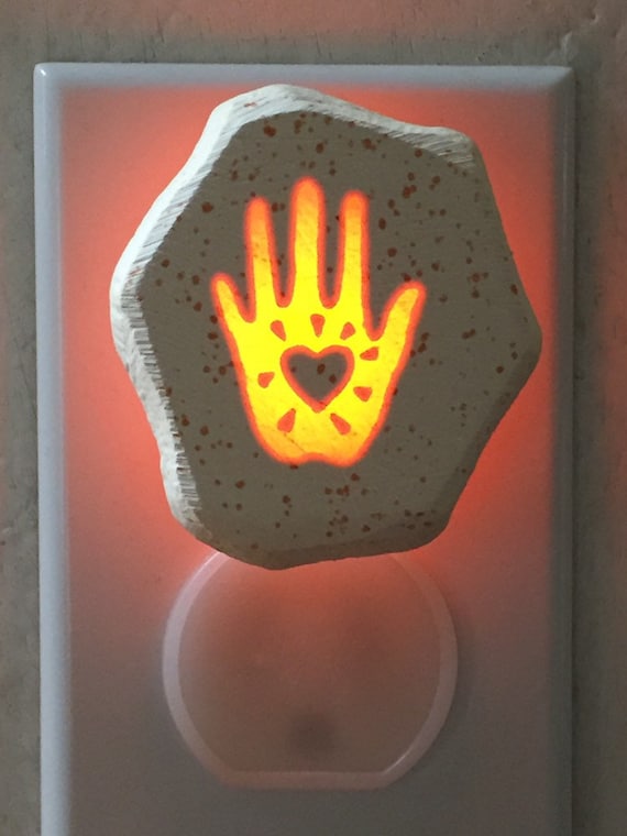 Loving Hand Small 1/3 Watt Neon-light Night Light - Etsy