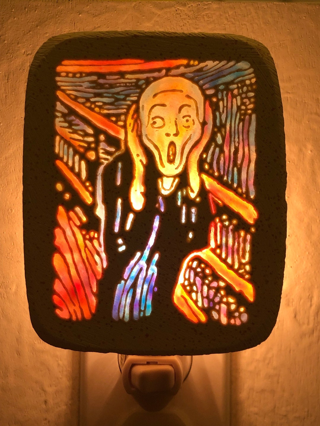 The Scream, Full Color - Etsy