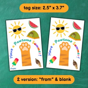 End of School Year Tag, Friend Gift Tag, Teacher Treat Tag, Teacher ...