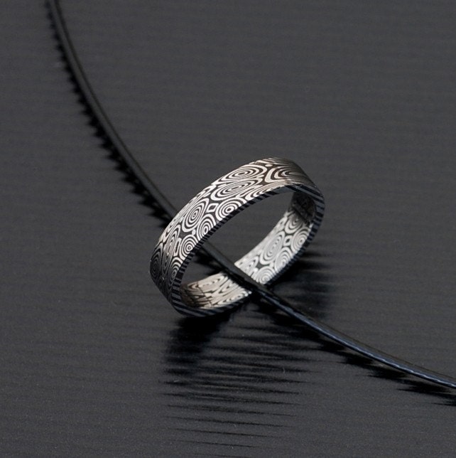 Genuine Stainless Damascus Steel Pendants PD17 - Etsy